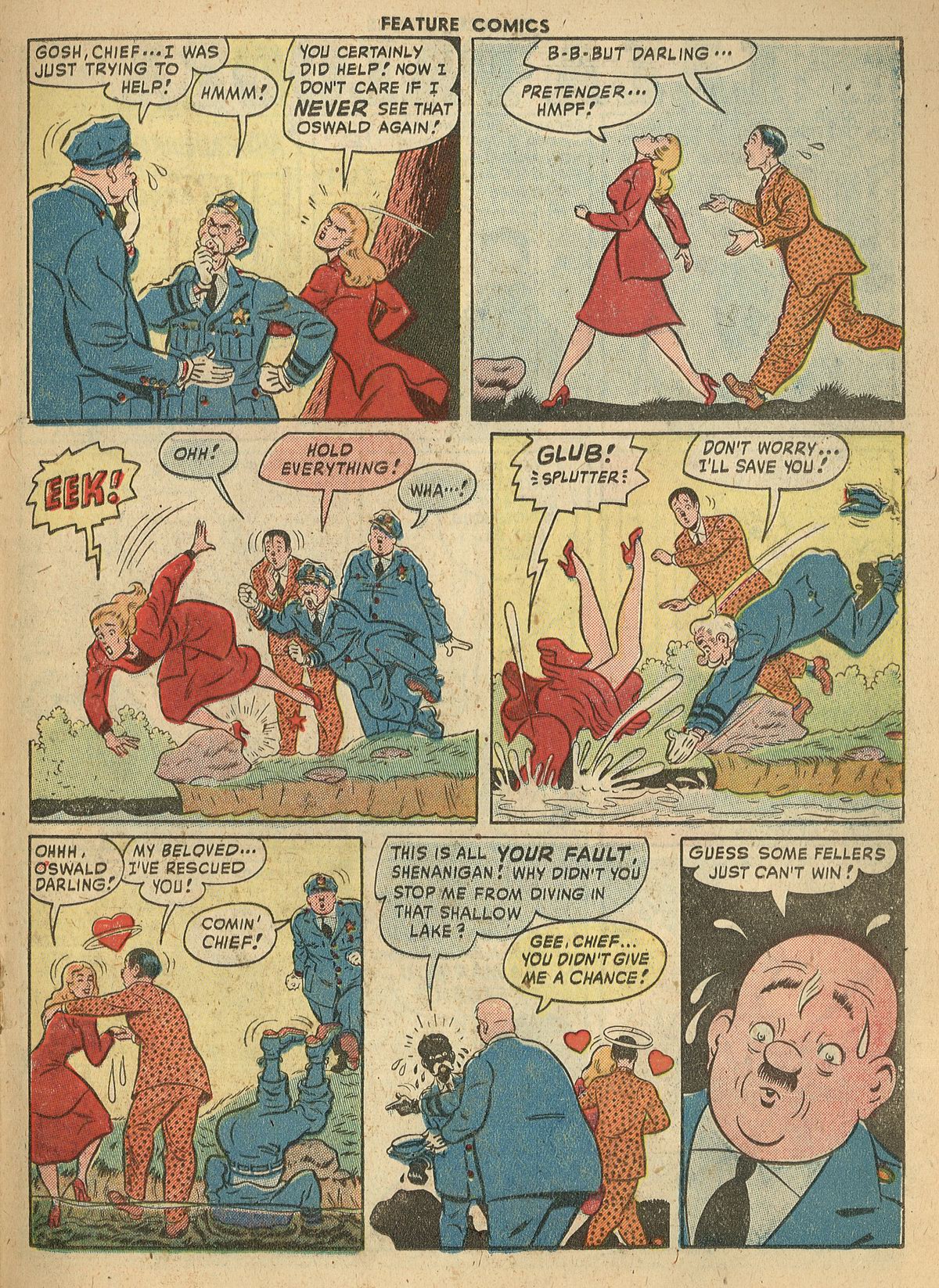 Read online Feature Comics comic - Issue #134