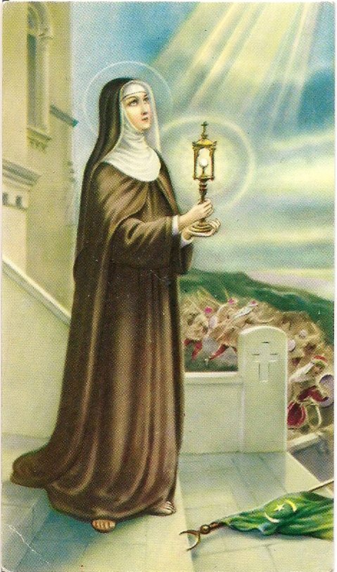 ORAÇÕES A SANTA CLARA DE ASSIS