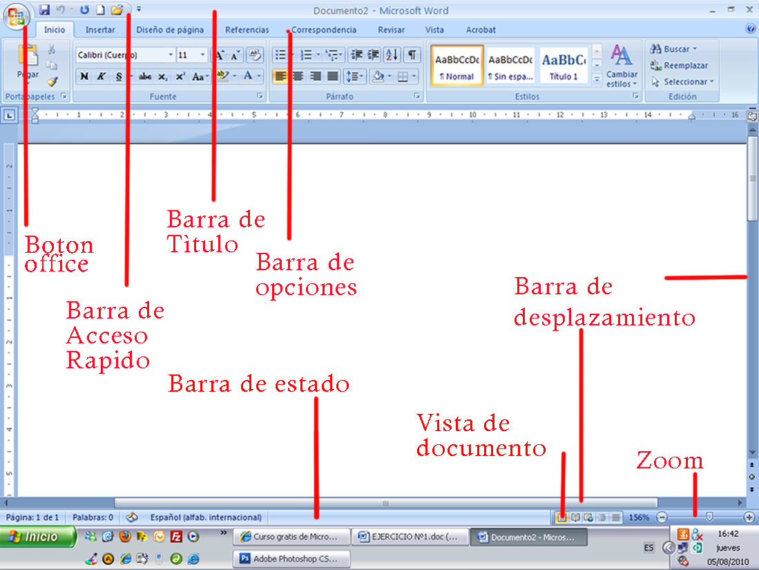 El cole en la web: Ejercicio Nº 1