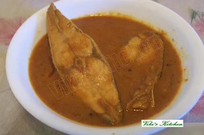 Viki 's Kitchen: Vaaval meen kulambu