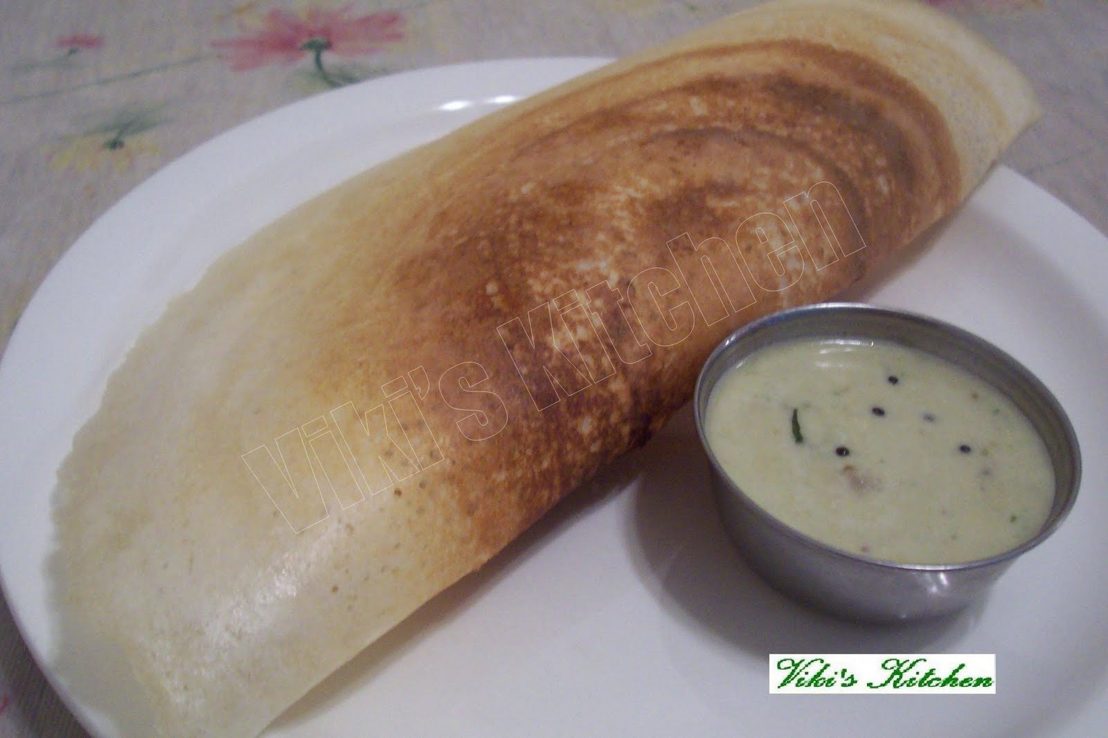 Viki 's Kitchen: Murugal dosai