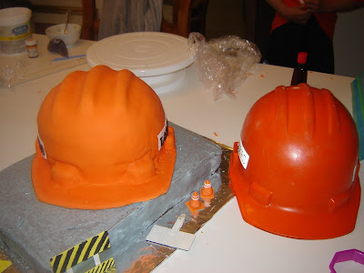 Cakes by Design: Hard hat replica