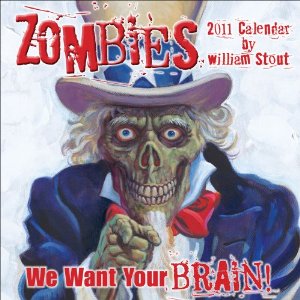 mydirtytoilet: Zombie Calendars 2011