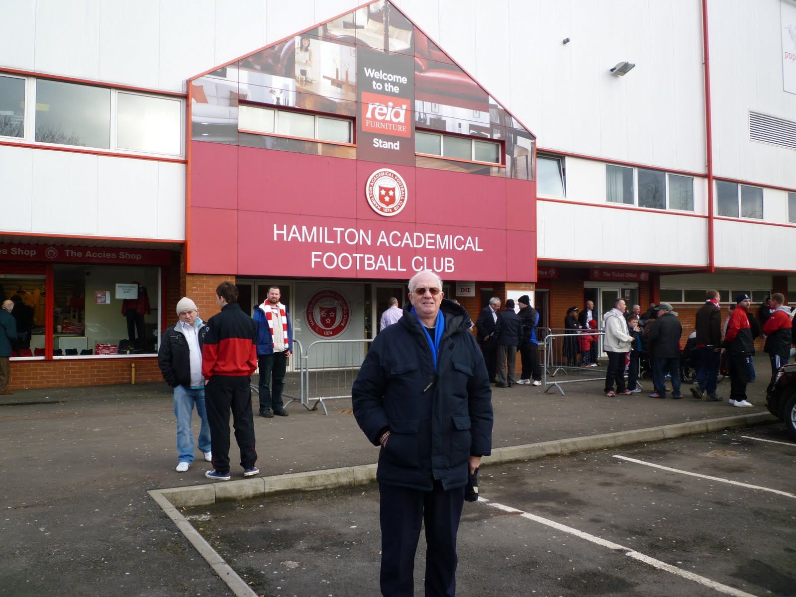 Around the grounds in 42 days: Day Thirty: Hamilton Academical (New ...