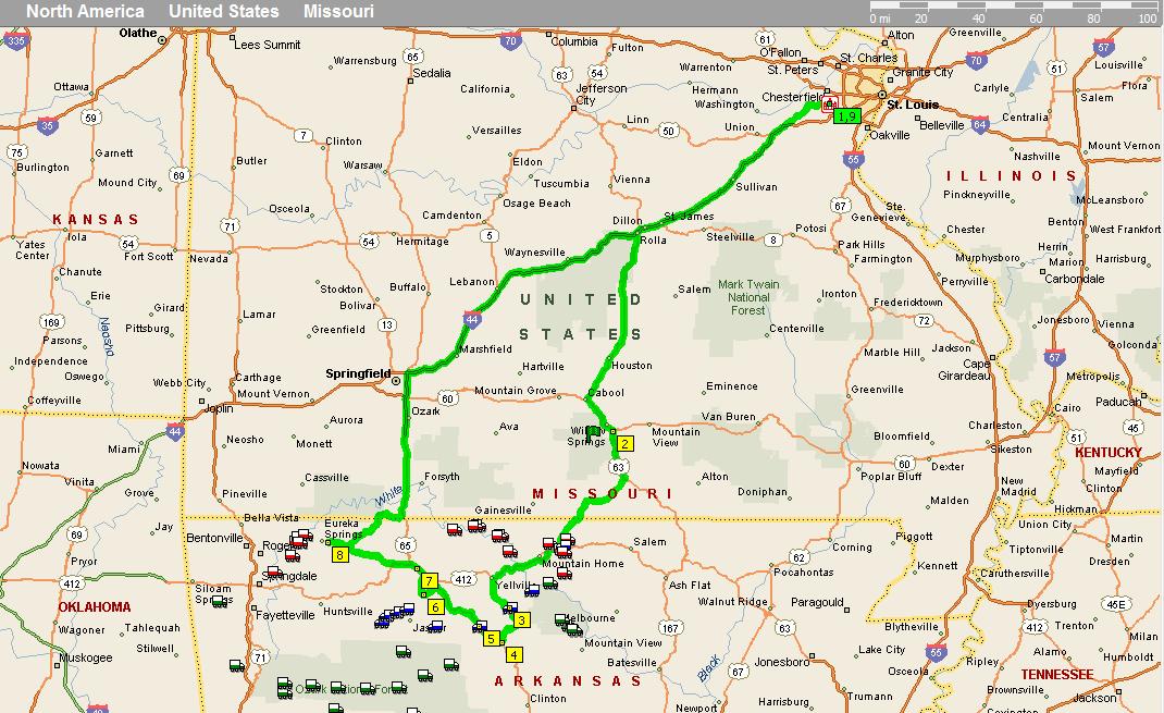 Buffalo River 2010: June 9th - 13th Buffalo Point