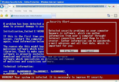 Borepatch: Fake Windows Blue Screen of Death flogs malware