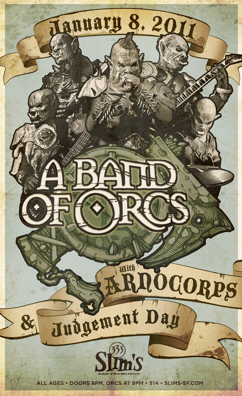 Heavy Metal-World™: Heavy Metal-World™ Signs A Band of Orcs to IME Records