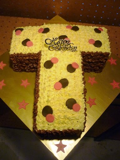 Welcome to my basic stories blog site!: :: T -Shape chocolate cake