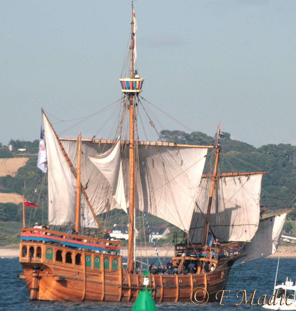 Voilier à trois, quatre ou cinq mâts: MATTHEW