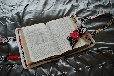 Fussy Monkey Business: Bible Cover Tutorial