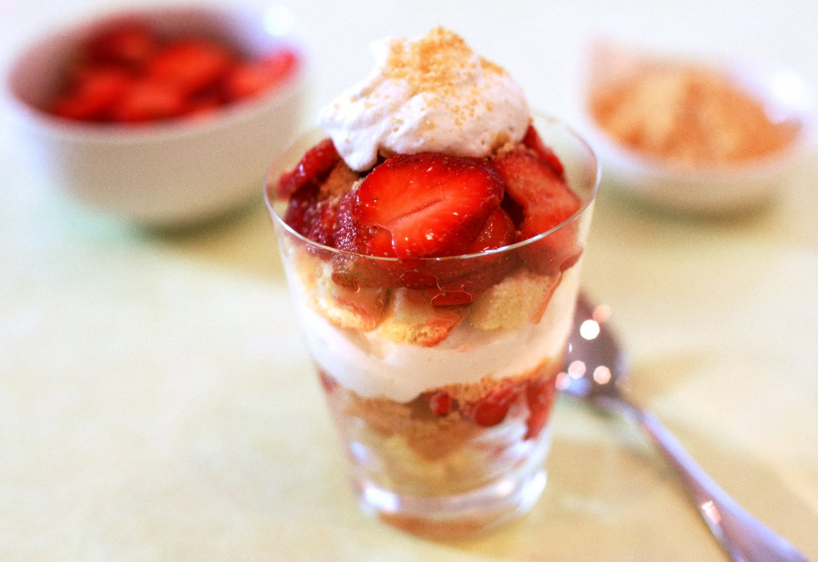 Tish Boyle Sweet Dreams: Farmers' Market Strawberry Almond Parfaits