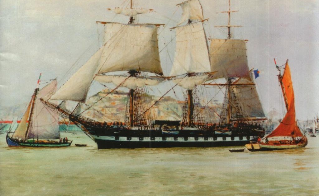 NÁUTICO: FRAGATA ANTIGA / ANCIENT FRIGATE