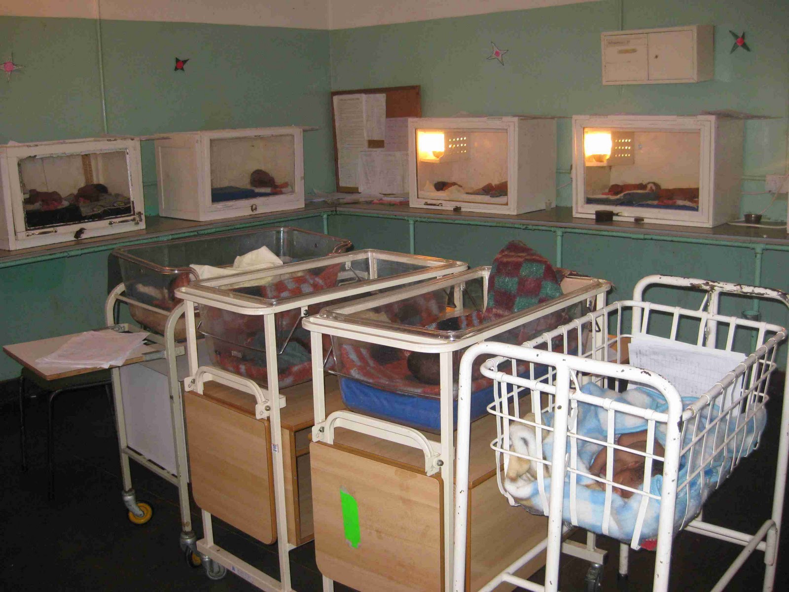 Arne og Guro på St.Francis Hospital, Zambia: oktober 2010