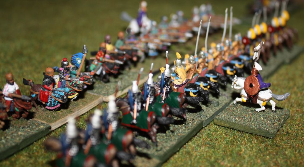 Shaun's Wargaming with Miniatures: Callinicum refight with DBA slight mod