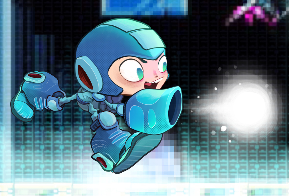 Rockman Corner: Mega Man: MAD Magazine Style
