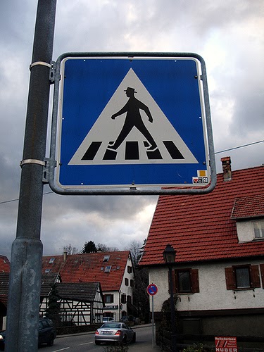 Where the Sidewalk Starts: Worldwide Walking: Signs