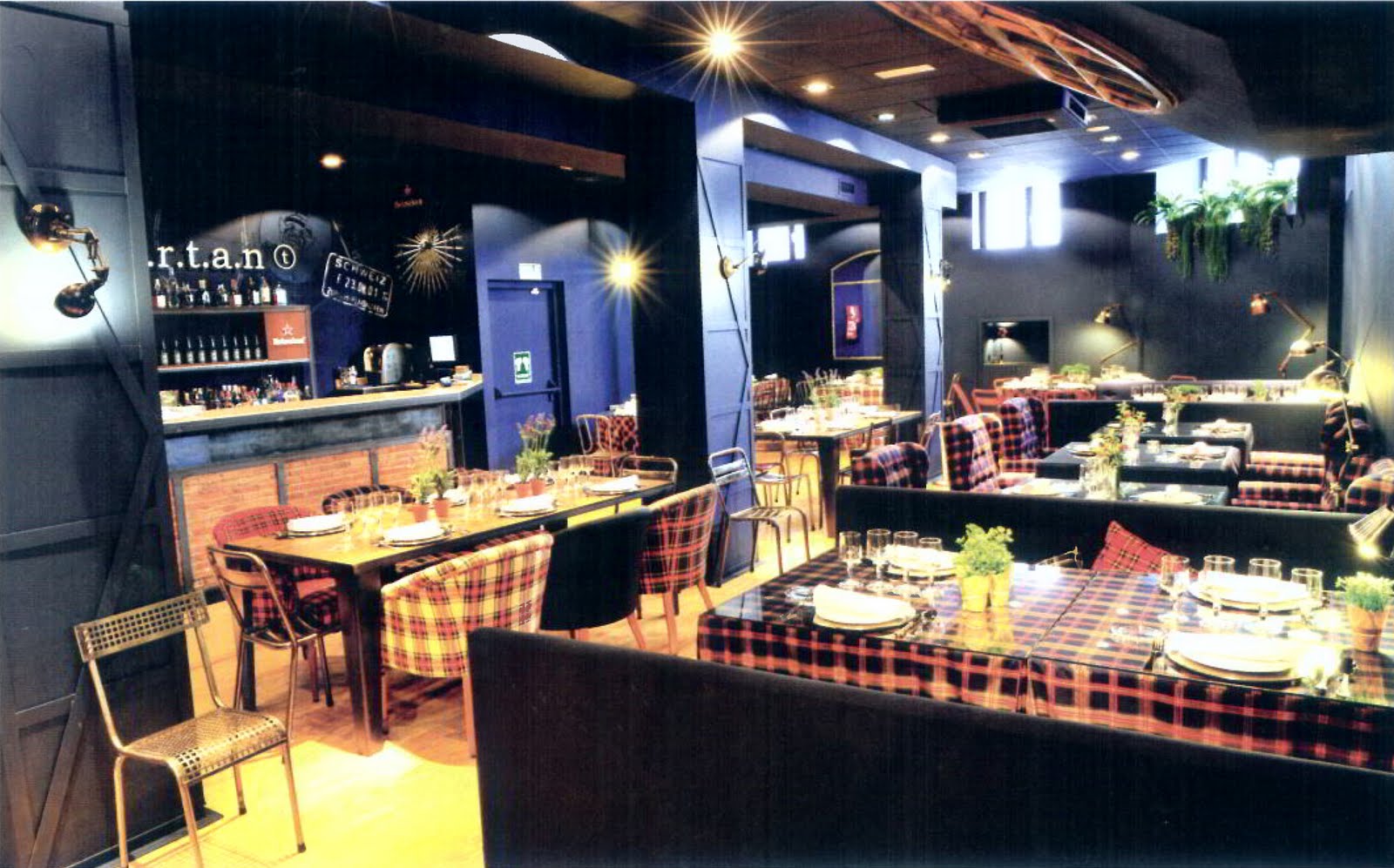 Un Restaurante Llamado Tartan Restaurante Madrid Tartan By Habitania Prensa Un