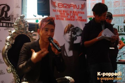 Brian Joo made the decision to come to Malaysia · K-POPPED!