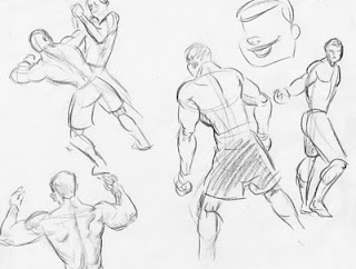 Caricatures, Drawings and Doodles: Big UFC post