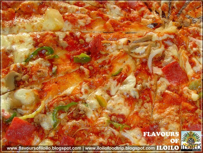 One GIGANTIC pizza to commence one GARGANTUAN task