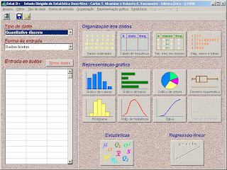 SOS Engenheiro: Estat D+ Software de Estatística Descritiva