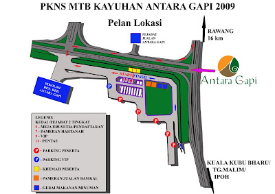 Menta Mente berkatbikerzzz...: PKNS MTB Kayuhan Antara Gapi 2009
