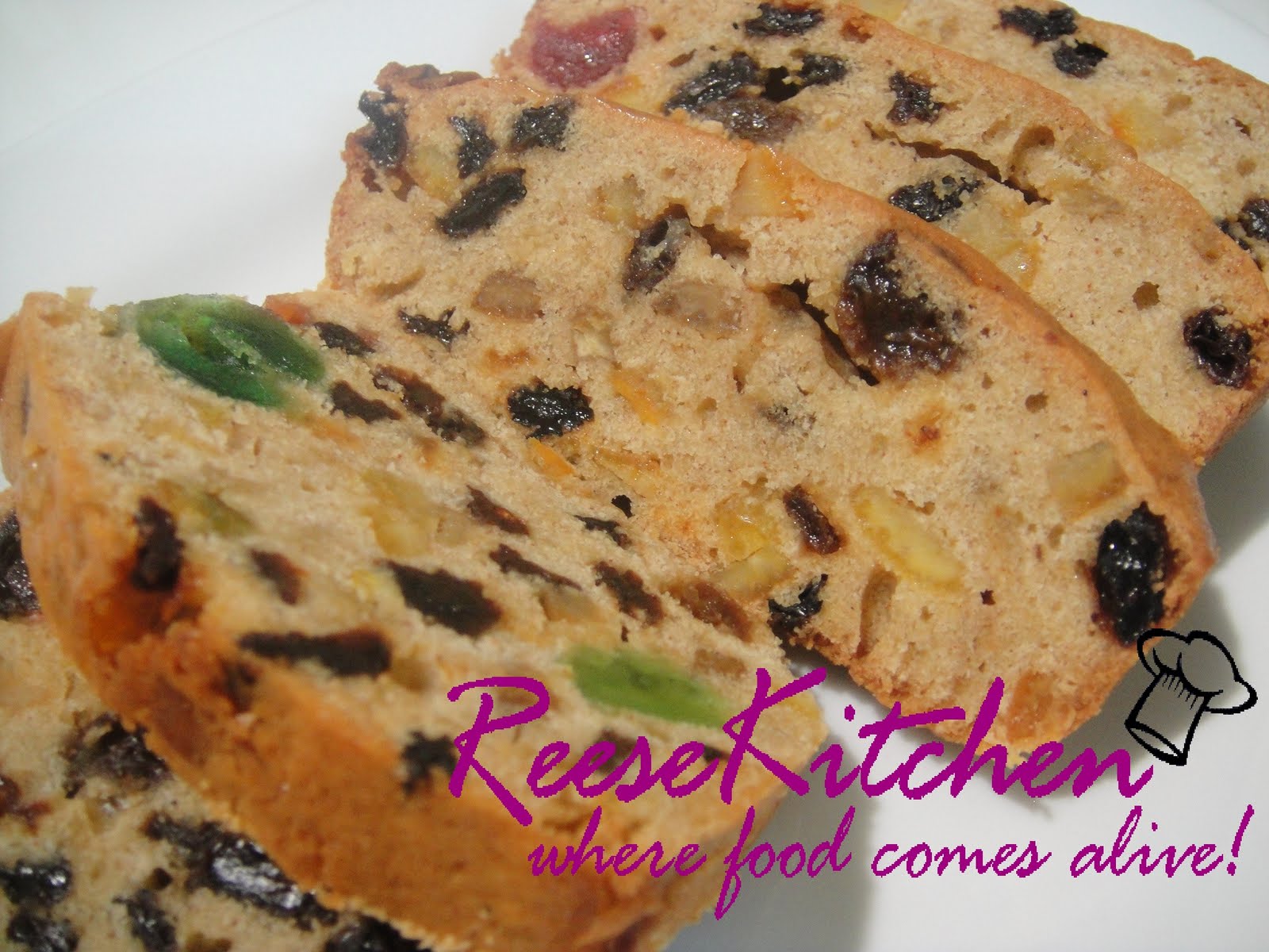 ReeseKitchen: Mixed Fruits Cake with Brandy