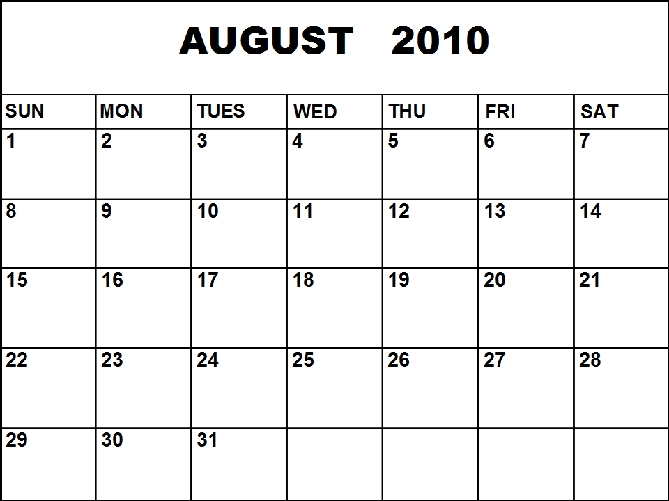 njyloolus: august 2013 calendar