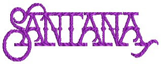 RockStiches: SANTANA LOGO