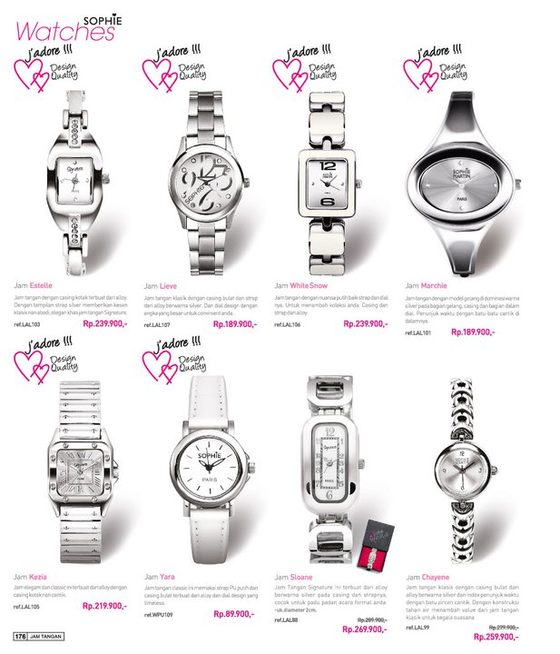 Sophie Lover: Katalog Januari 2011 - Jam Tangan