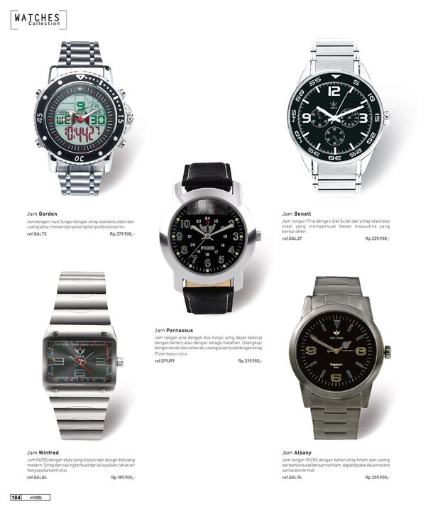 Sophie Lover: Katalog Januari 2011 - Jam Tangan