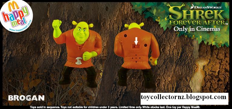 Toy Collector New Zealand: McDonalds Shrek Forever After Toys 2010
