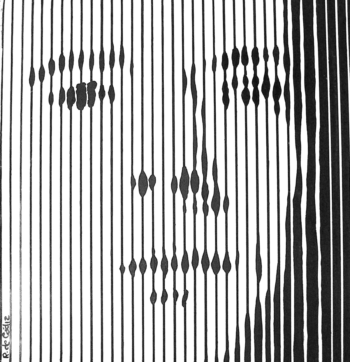 algo más que cuadros: Retrato en pocas líneas