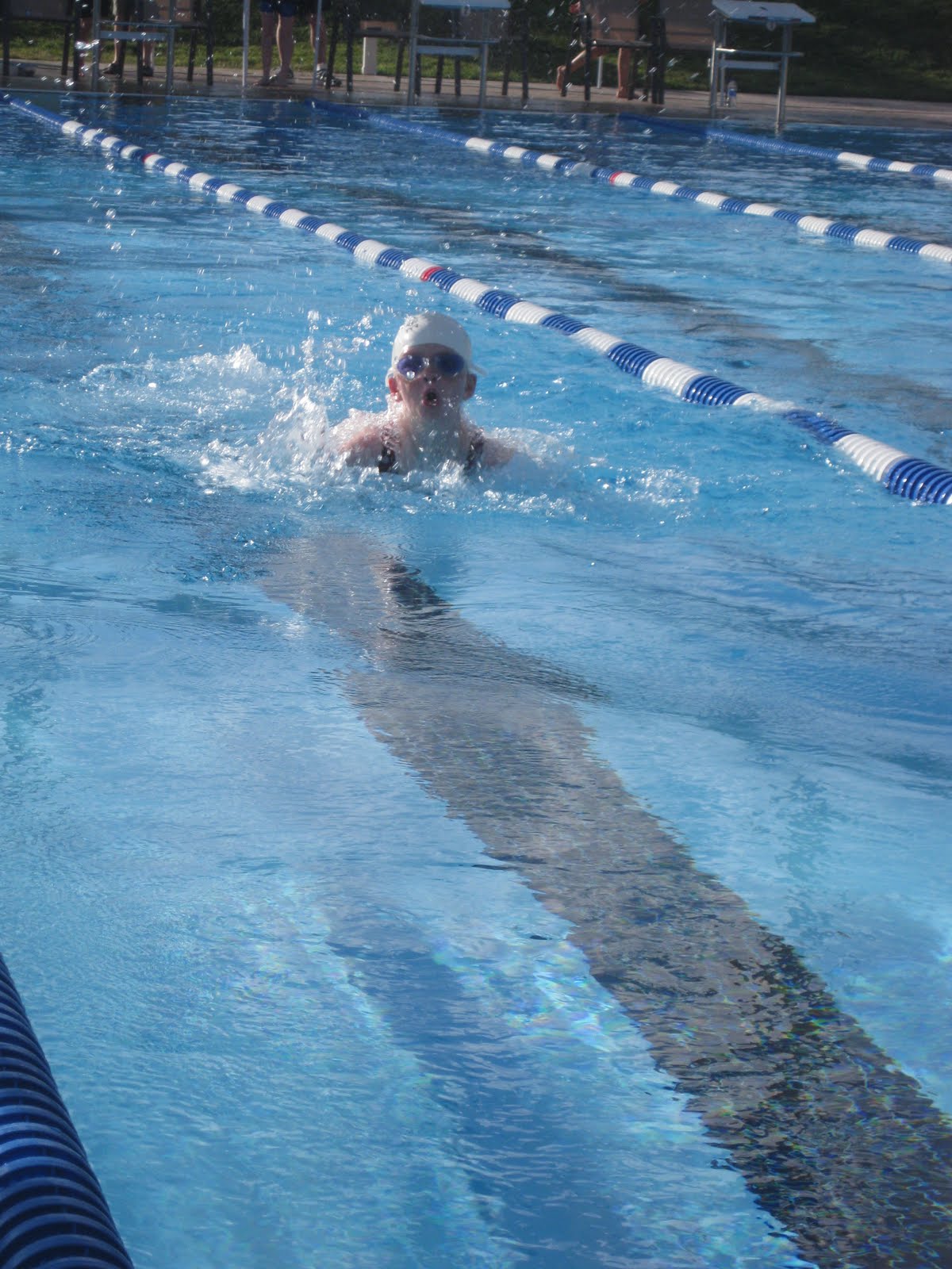 Mama's Hugs: Summer Swim Team, Cameron
