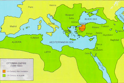 Η τάξη μας!: Χάρτης της οθωμανικής αυτοκρατορίας