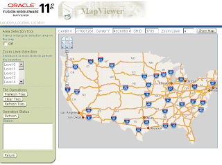 Oracle MapViewer: Displaying MapViewer tile layers over Google Maps