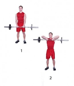 Barbell Upright Row ~ Gain body muscles