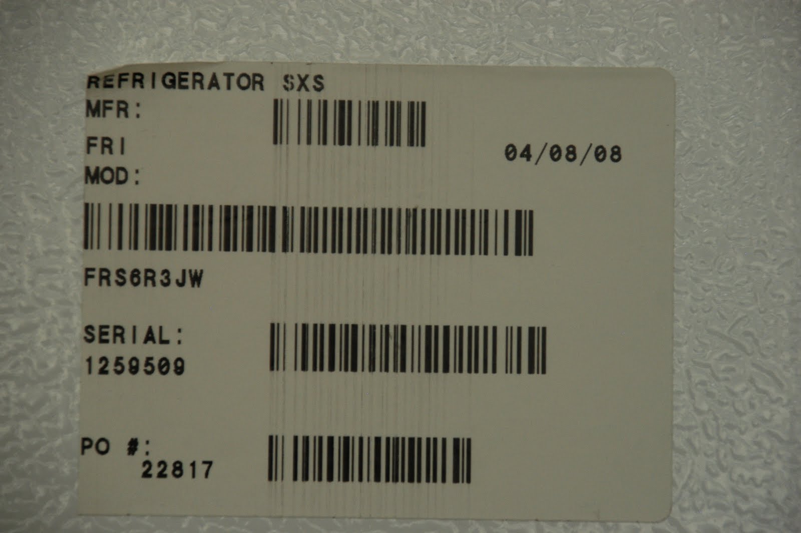 Appliance Direct Video Blog: Frigidaire White Side by Side Refrigerator ...