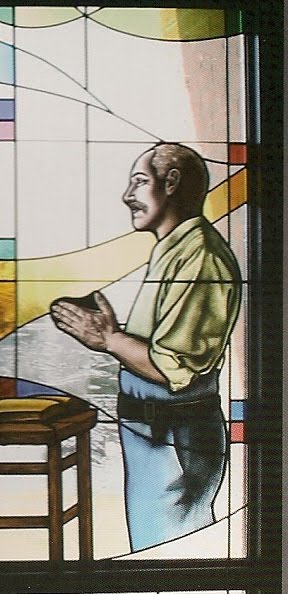 Venerable Matt Talbot Resource Center: Stained Glass Image of Matt ...