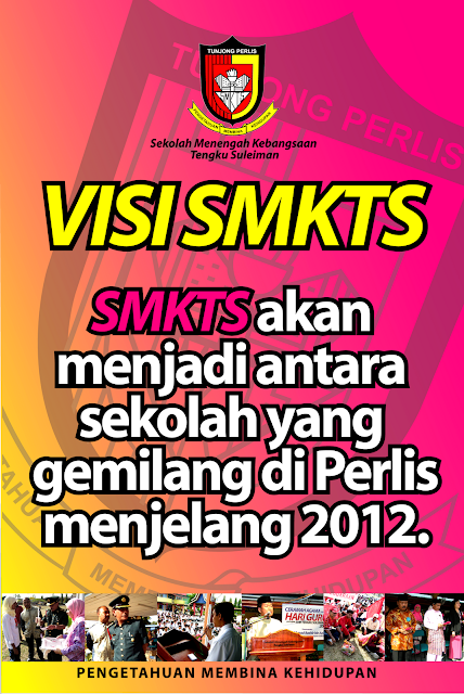 SMK TENGKU SULEIMAN: New SMKTS Vision and Mission