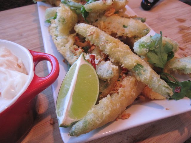 Stirring the Pot: Recipe #56 - Stirring the Pot: Tempura Green Beans ...