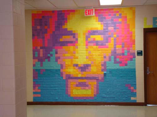 Ian Sands: How to Create A Post-it Note Mural