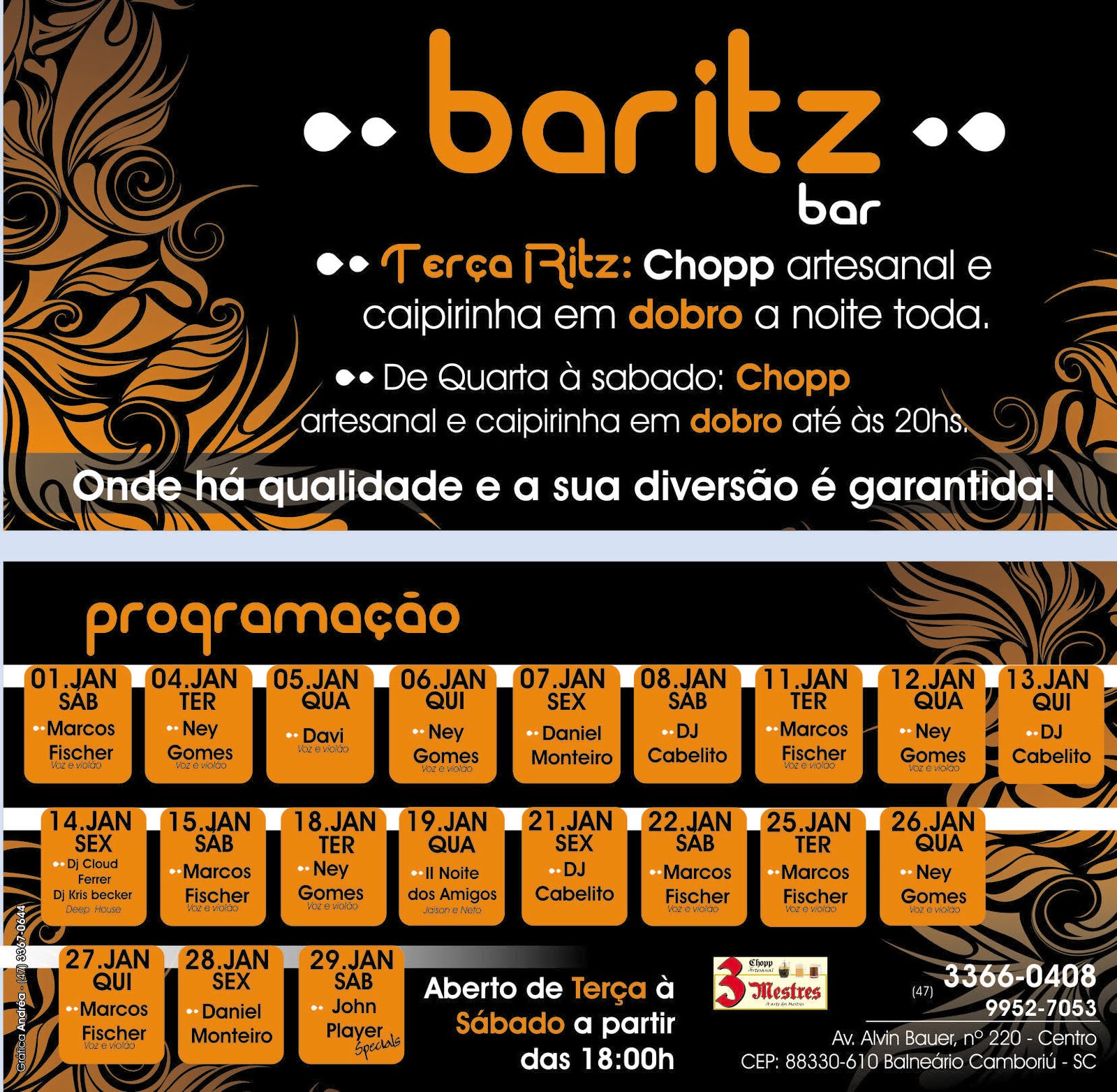 BARITZ BAR: janeiro 2011