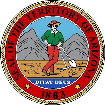 FLAGS AND COAT OF ARMS: USA,ARIZONA STATE