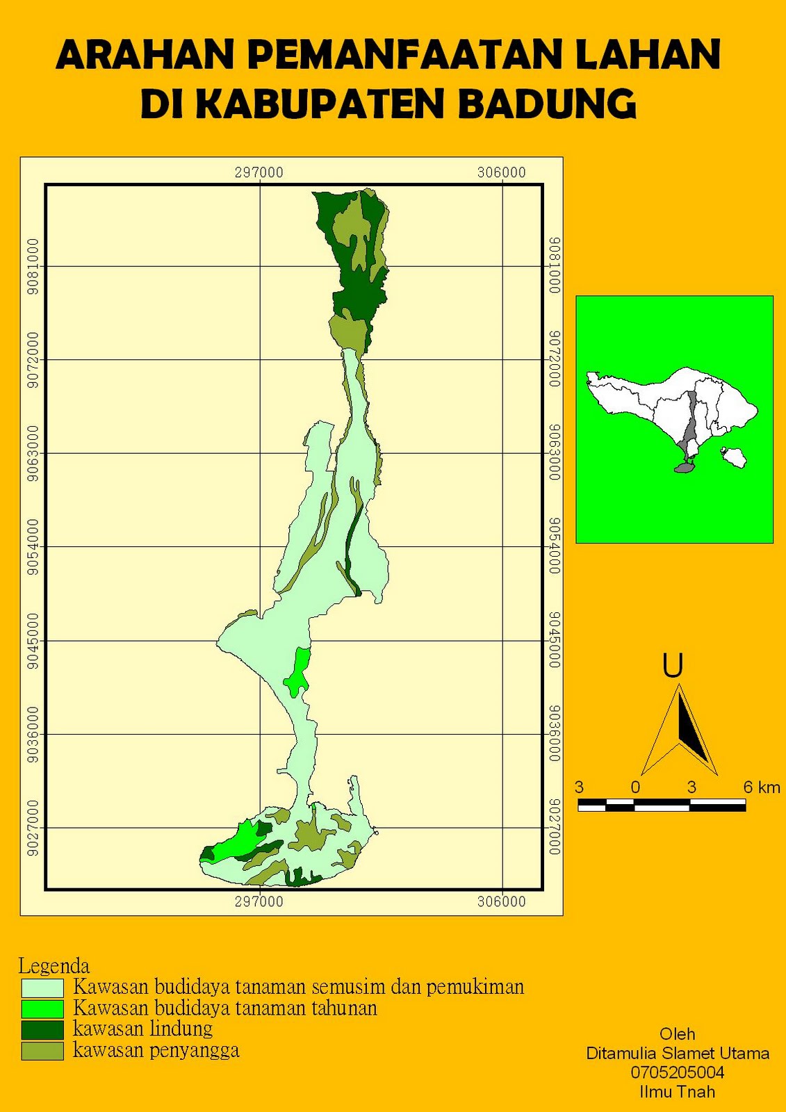 kakek gori: peta arahan lahan di kabupaten badung