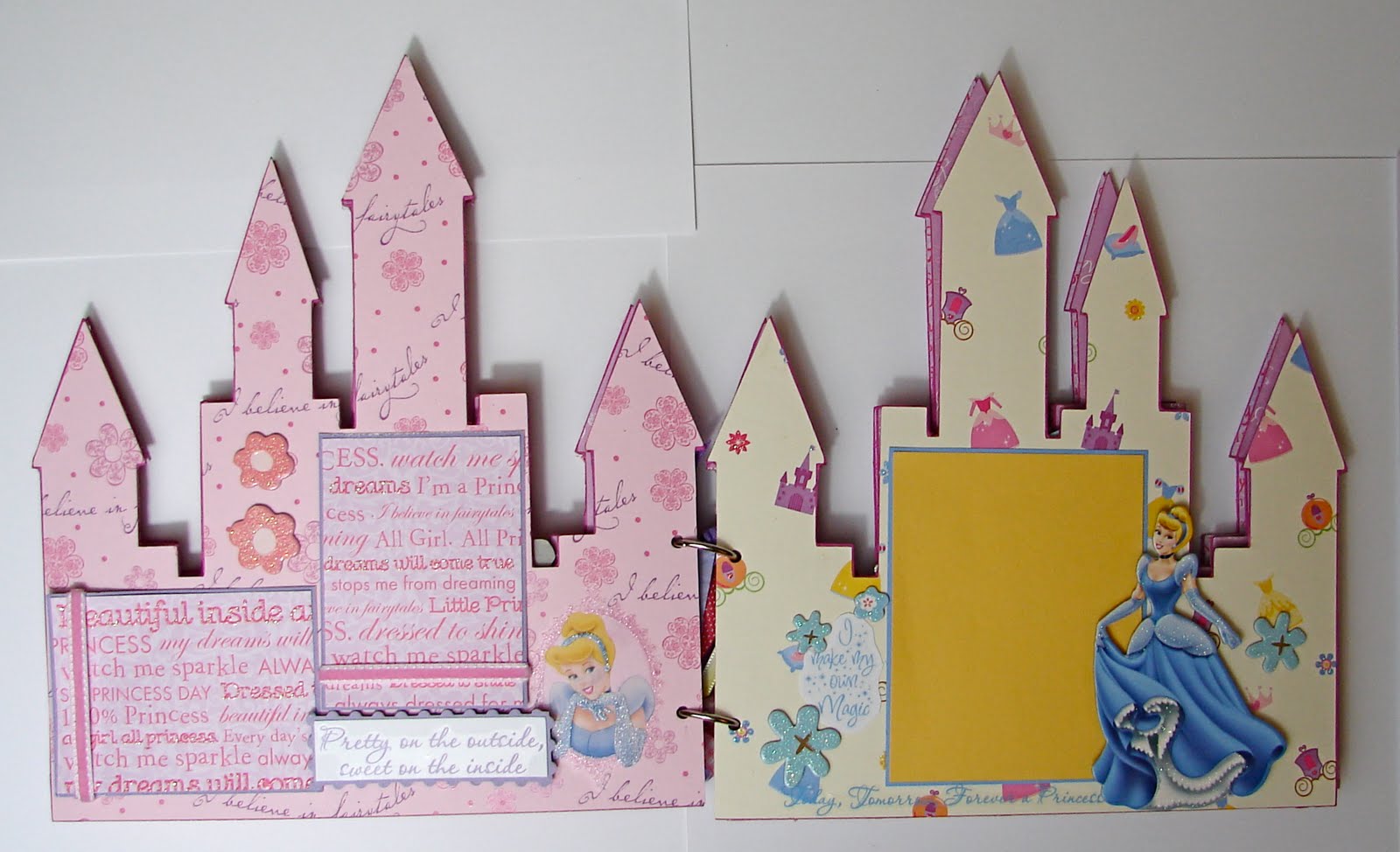 Creative Keepsakes Custom Scrapbooks: Disney Princess Chipboard Album