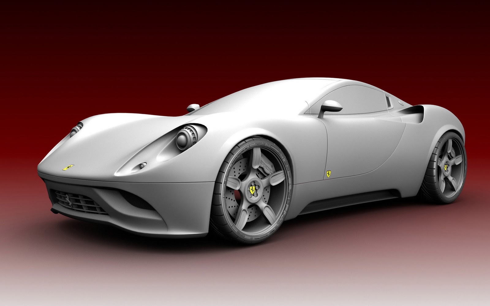 Best Ferarri Prototype Car | Robot HD Wallpapers