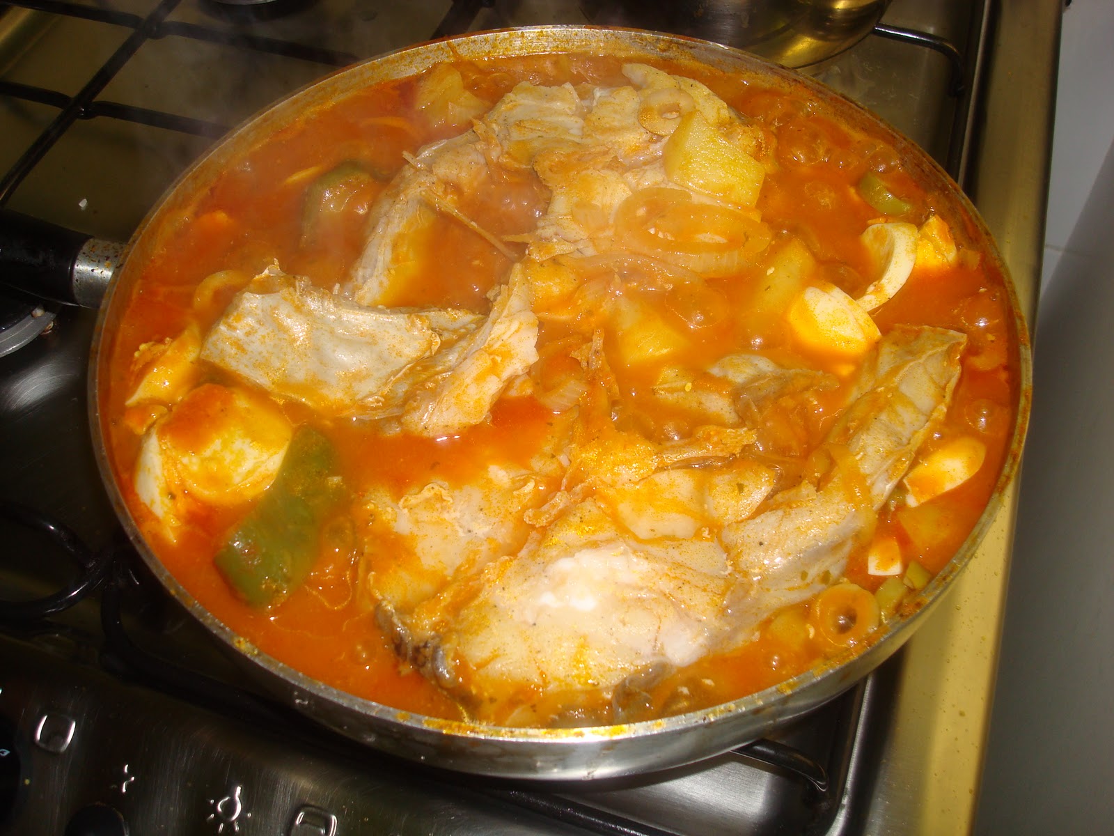 Delícias da Cozinha lá de Casa: Caldeirada de Peixe a Portuguesa