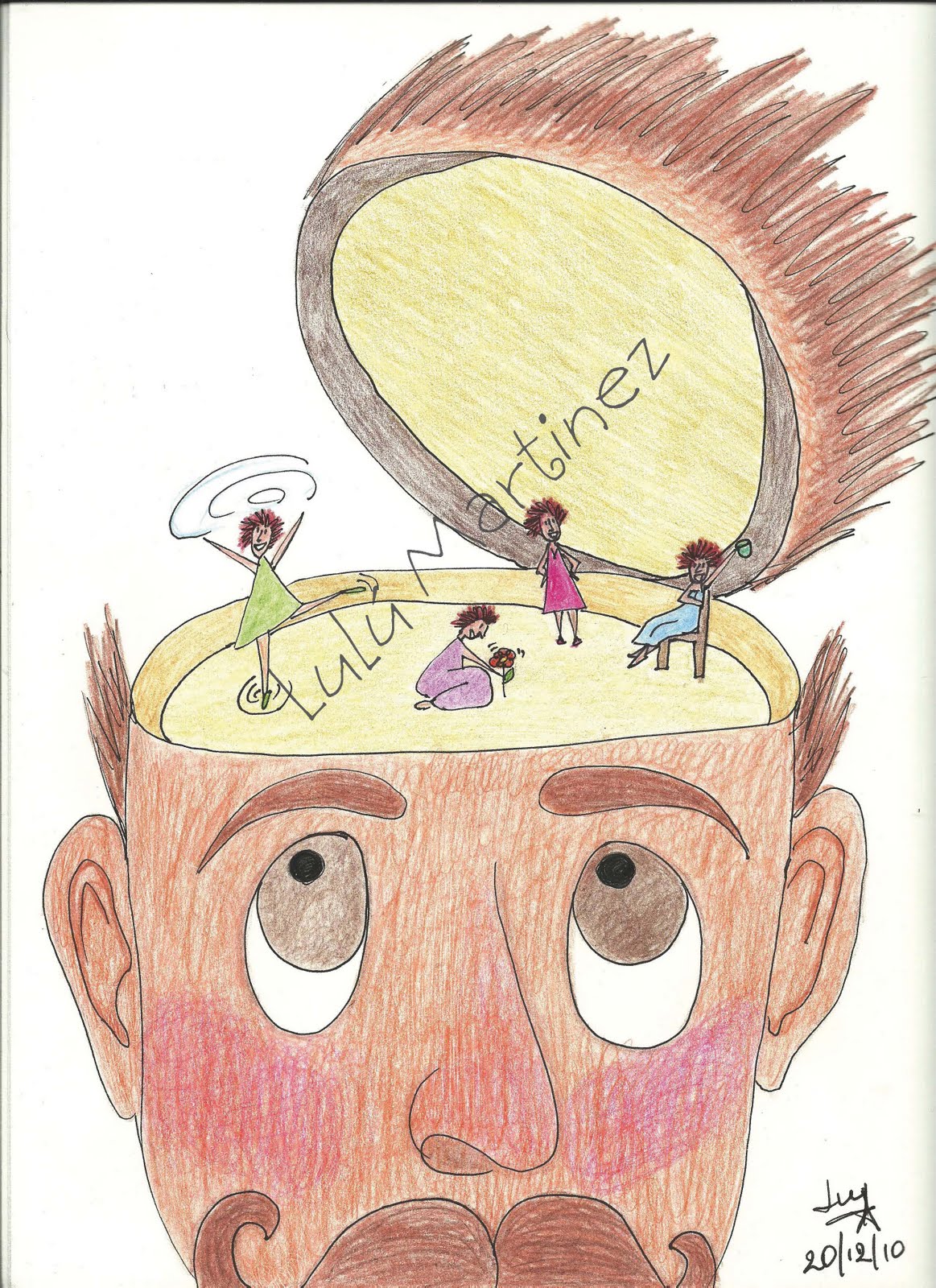 Bailando hacia la luz: En mi cabeza