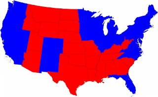 Putting Things In Plain Site: Red states, blue states, purple states